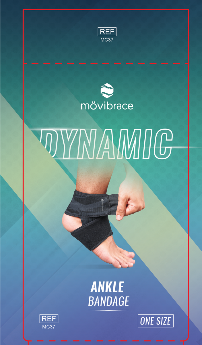 Mövibrace Dynamic Ankle Bandage – FlexaMed